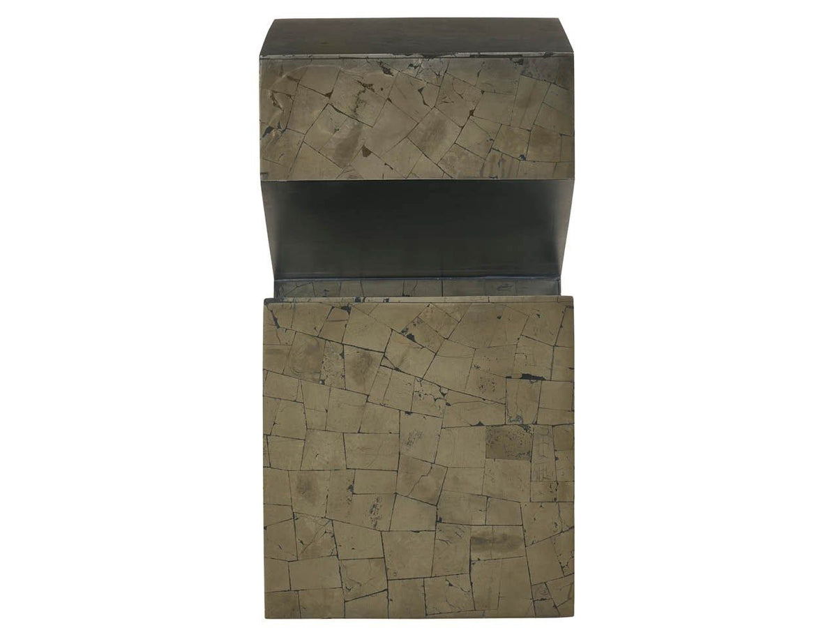 Modern - Pyrite Side Table - Bronze / Dark Gray — Abe Krasne Home ...