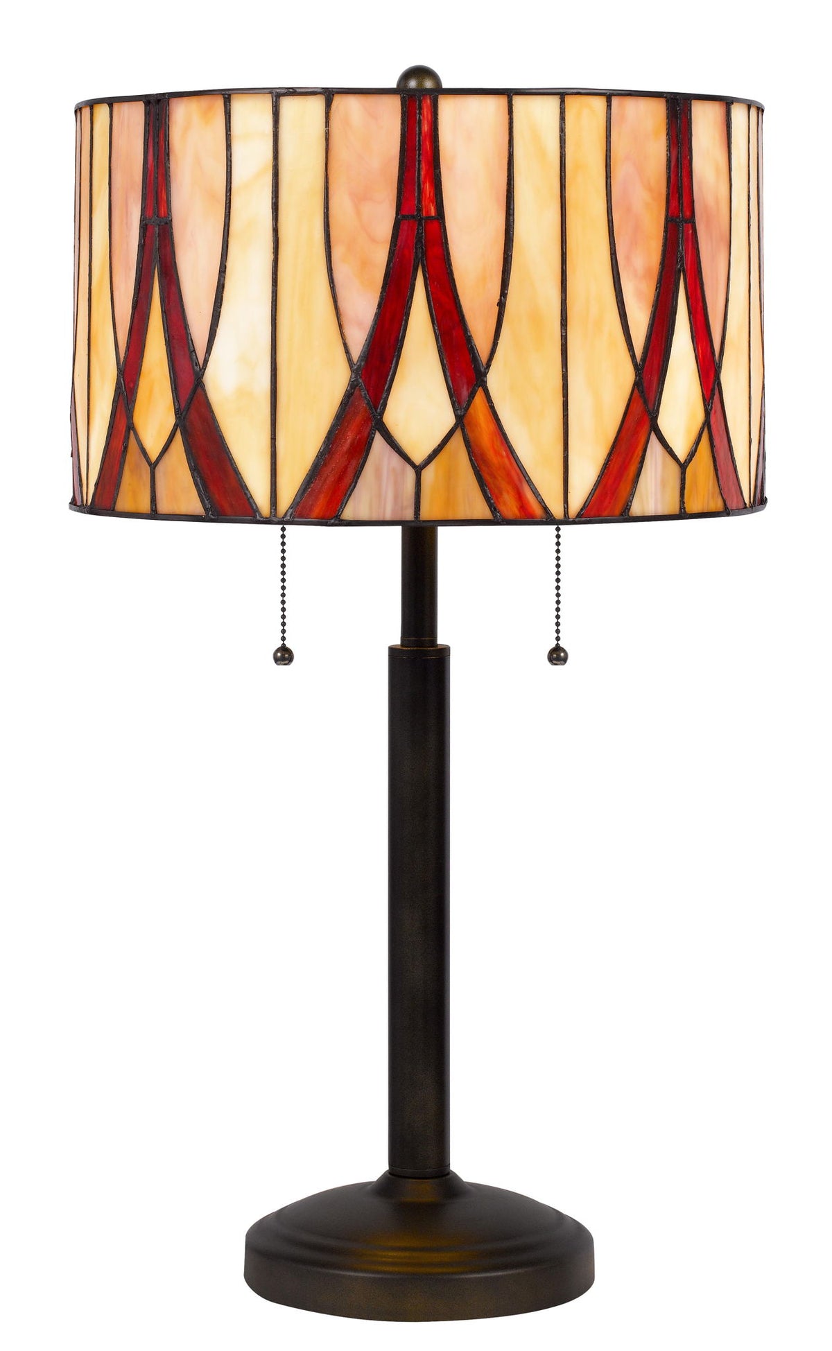 Tiffany - 24" Height Table Lamp - Black — Abe Krasne Home Furnishings